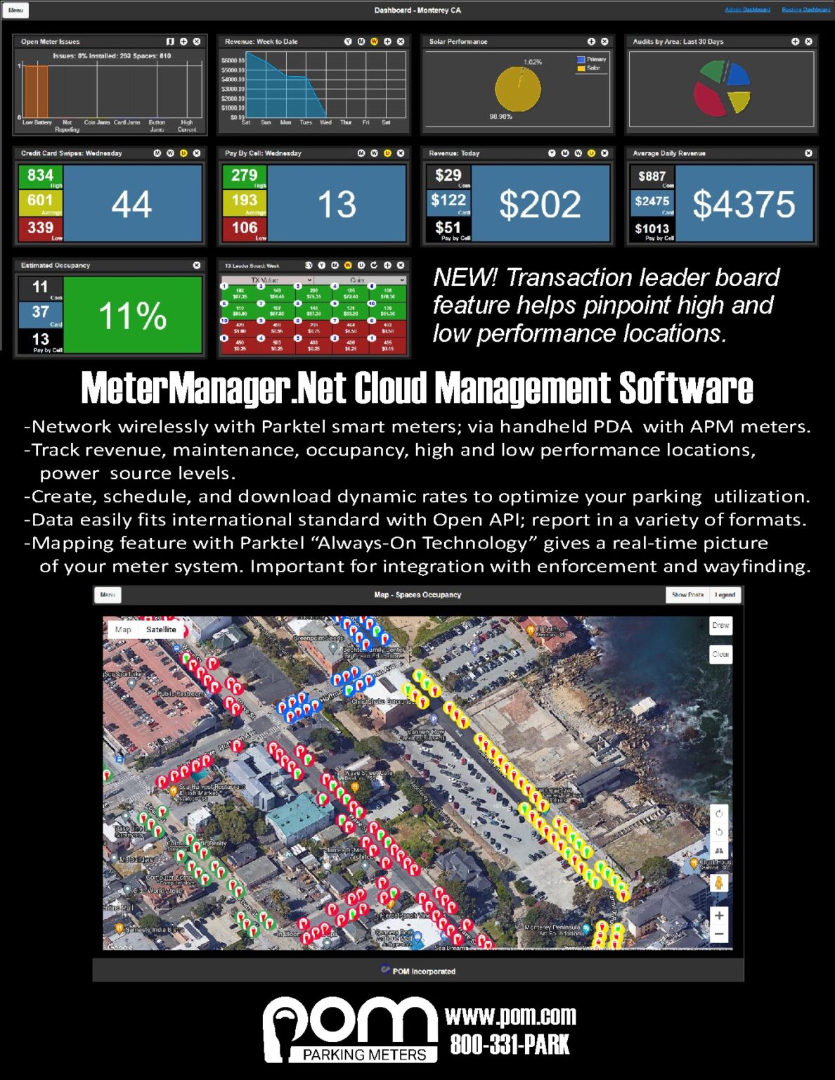 MeterManager Software | POM Parking Meters